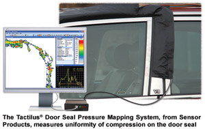 Tactilus Door Seal Sensor System Provides Pressure Profiling In Real-Time